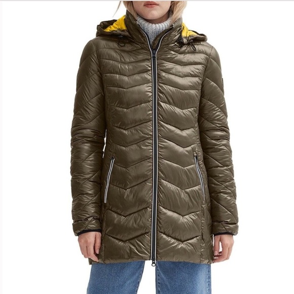 Noize | Jackets & Coats | Noize Claire Mid Length Puffer Jacket Coat ...